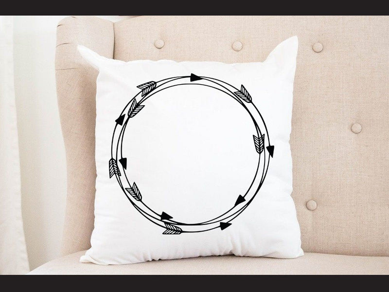 Arrow Circle Frame Svg - So Fontsy