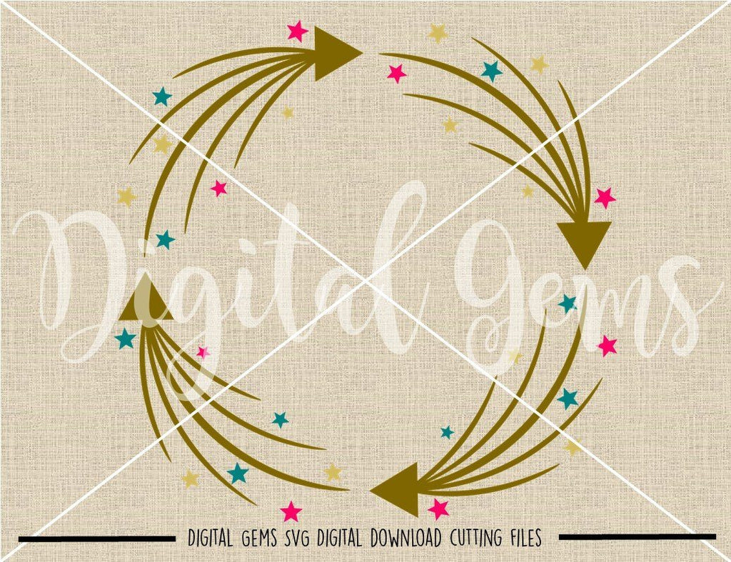 Arrow frame SVG / DXF / EPS / PNG files - So Fontsy