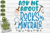 Ask Me About Rocks and Minerals SVG File - So Fontsy