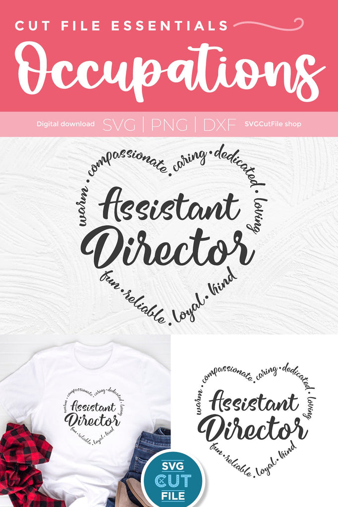 Assistant Director svg, Asst Director of Operations svg, Activity ...