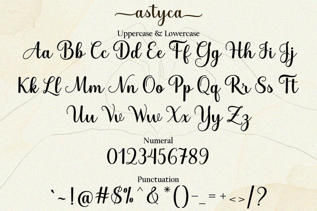 Astica Script - So Fontsy