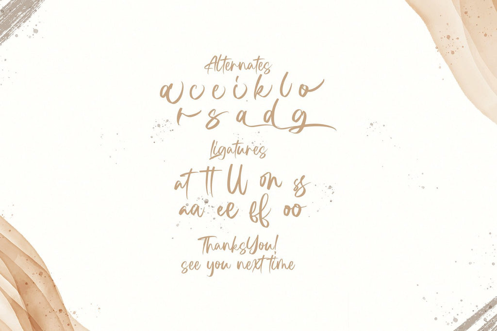 Astria - Handwritten Font - So Fontsy