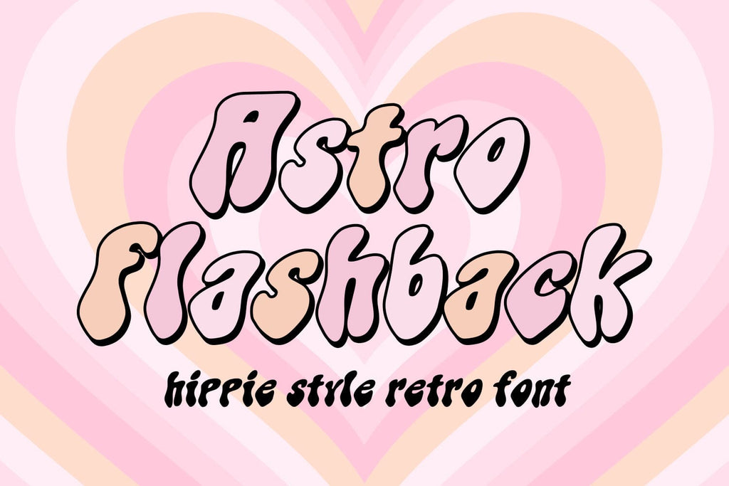 Astro Flashback - A Handwritten Retro Font - So Fontsy