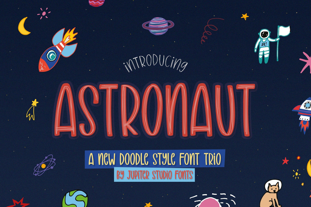 Astronaut Font (Cute Fonts, Kids Fonts, Craft Fonts, Cricut Fonts) - So ...