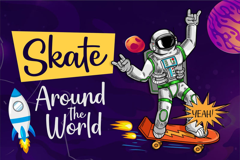 Astronauta Script - So Fontsy