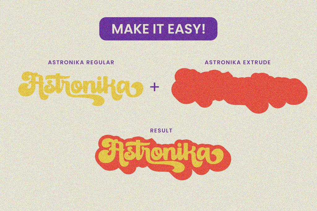 Astronika - Retro Bold Script - So Fontsy