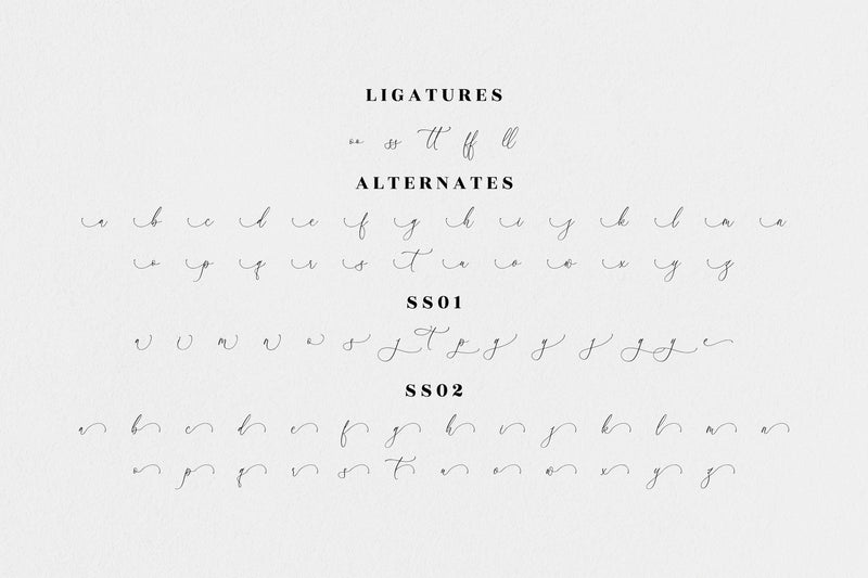 athena modern Luxury Script Font - So Fontsy