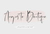 Auguste Boutique Modern Calligraphy Font - So Fontsy