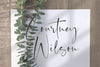 Auguste Boutique Modern Calligraphy Font - So Fontsy