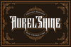 Aurel Shine - Blackletter Font - So Fontsy