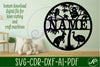 Australian name sign svg laser cut template - So Fontsy