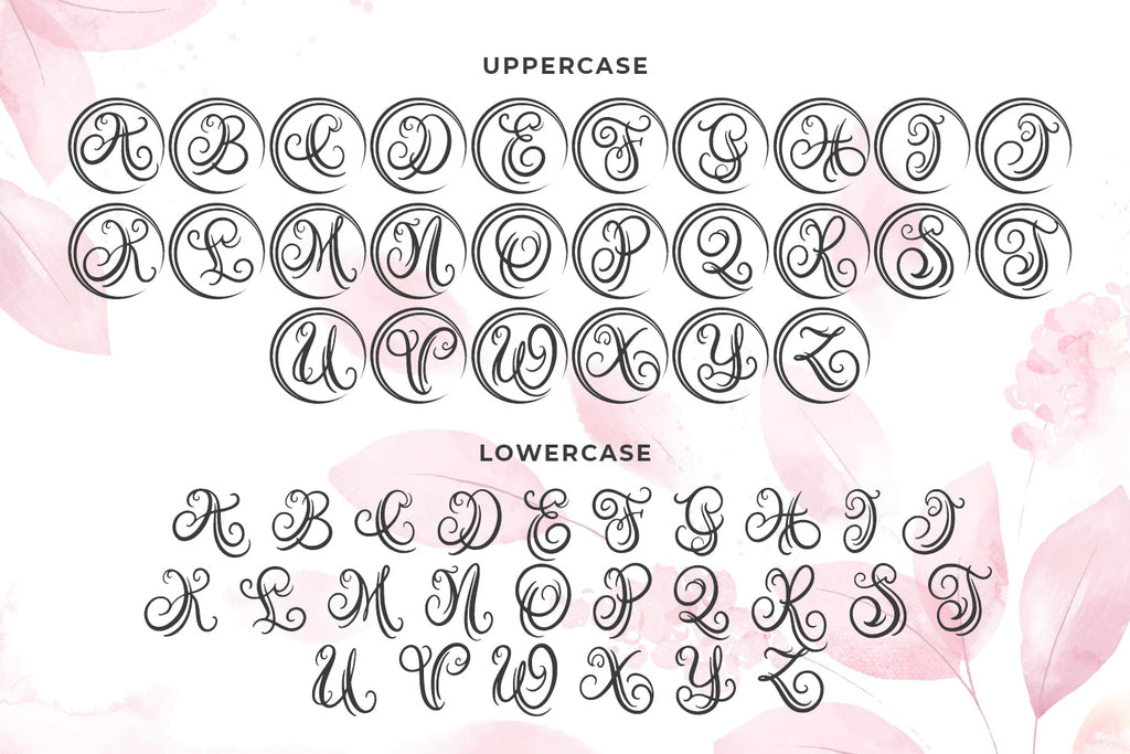 Austy - Monogram - - So Fontsy