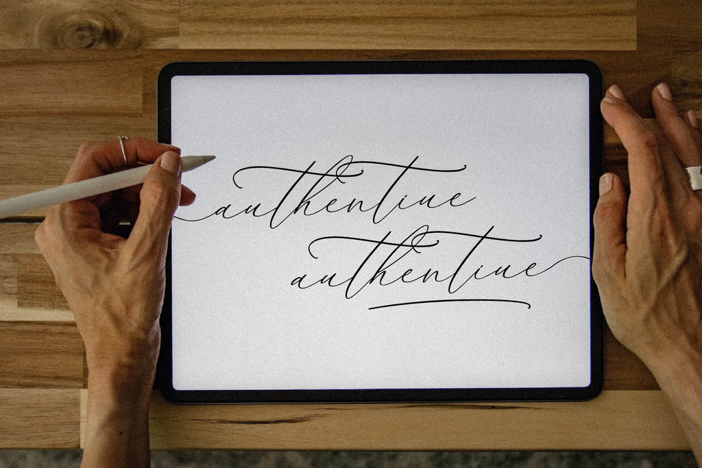 authentiue - Chic Calligraphy Font - So Fontsy