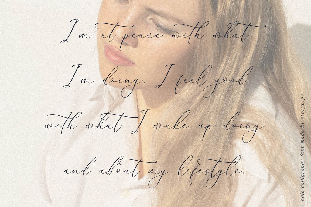 authentiue - Chic Calligraphy Font - So Fontsy