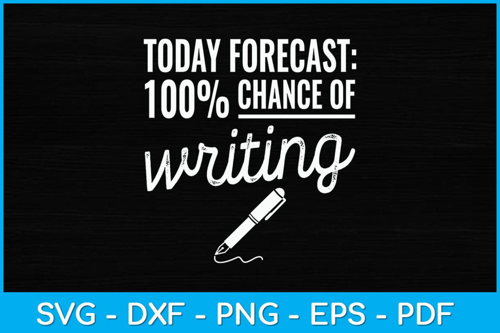 Author Journalist Teacher Writing Content Creator Svg Design - So Fontsy