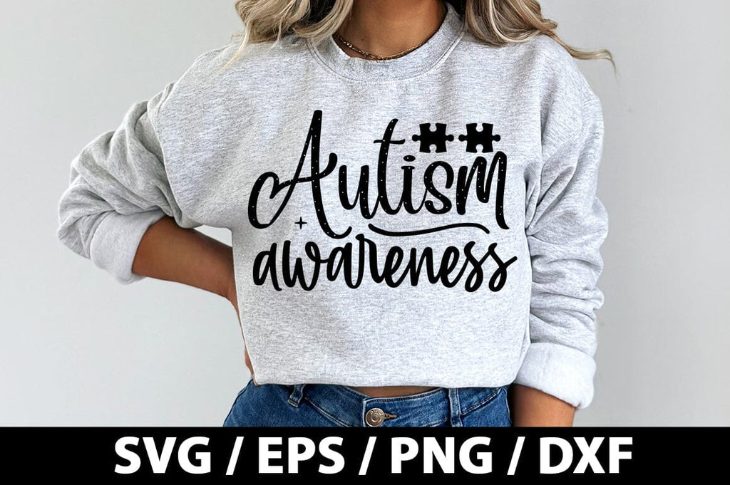 Autism awareness SVG - So Fontsy