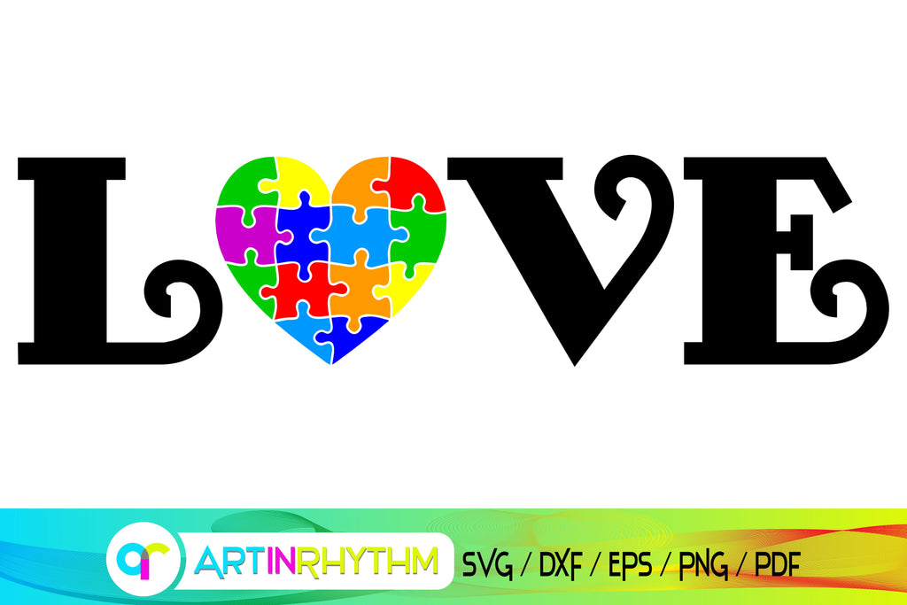 Autism svg, Autism awareness - So Fontsy