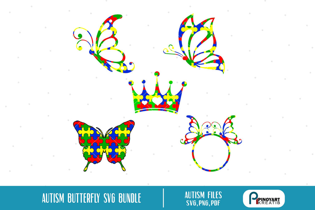 Autism Svg Bundle - So Fontsy