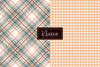 Autumn Fall Plaid Background Patterns Seamless - So Fontsy
