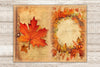 Autumn Junk Journal Pages | Fall Digital Art - So Fontsy