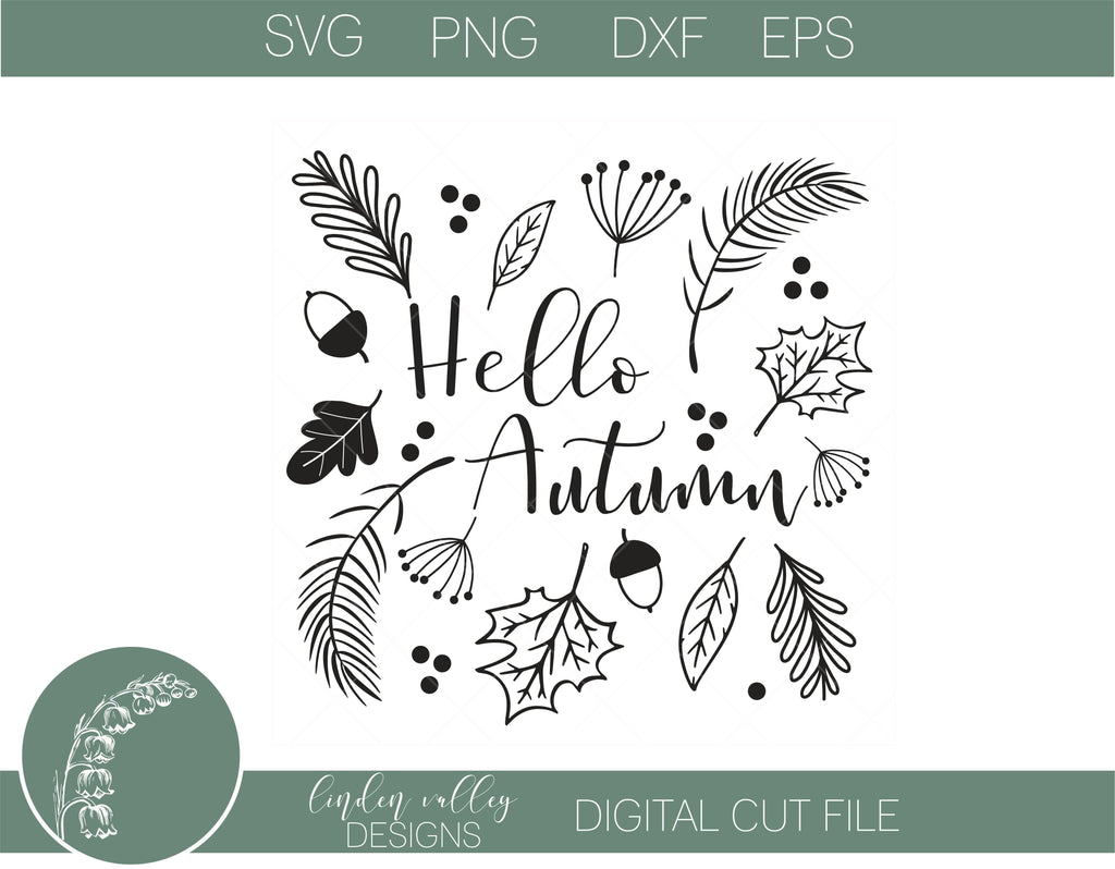 Autumn Leaves SVG - So Fontsy