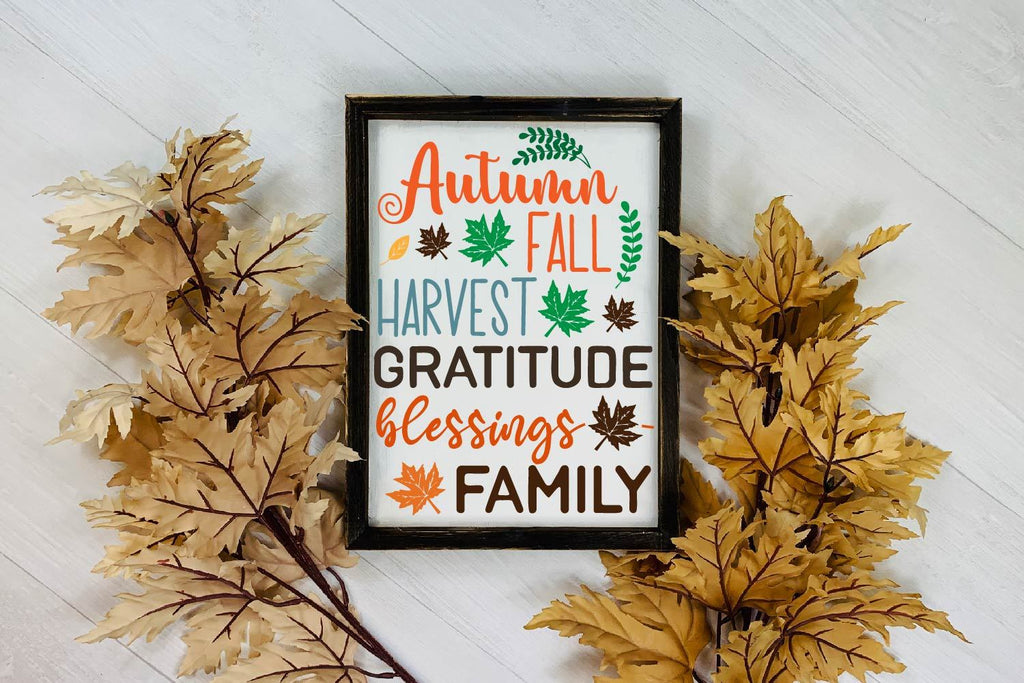 Autumn sign svg, Fall Sign svg - So Fontsy