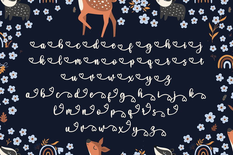 Autumnal Friends Script Font (Script Fonts, Romantic Fonts, Love Fonts ...