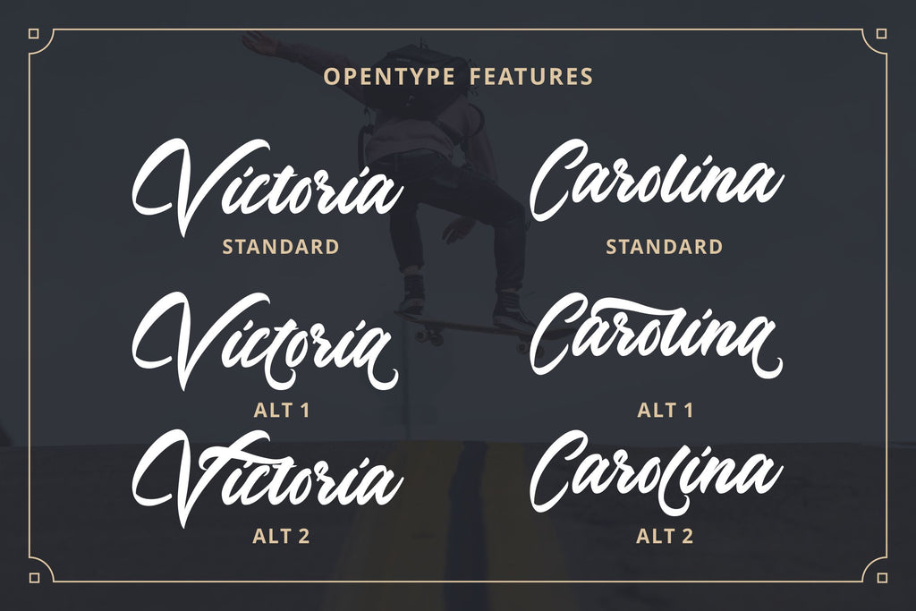 Azingdar - Retro Bold Script Font - So Fontsy