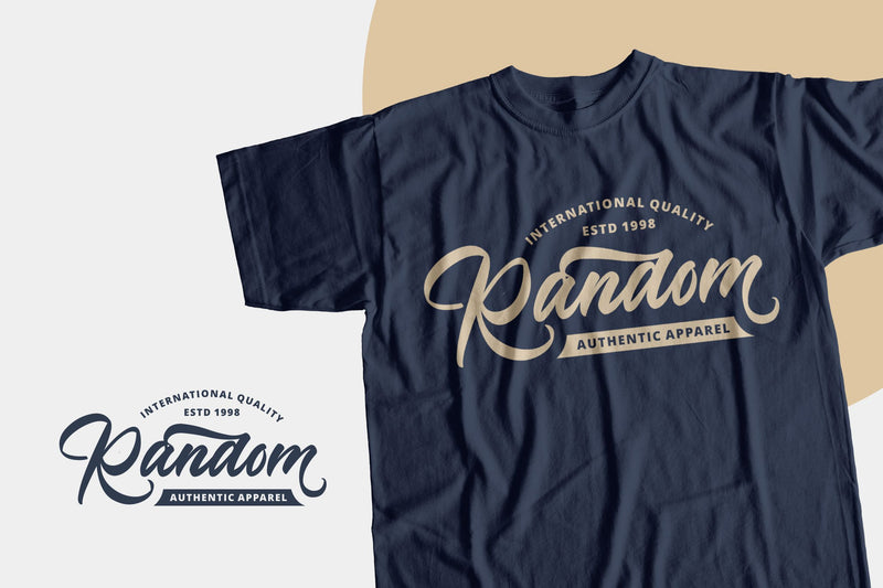 Azingdar - Retro Bold Script Font - So Fontsy