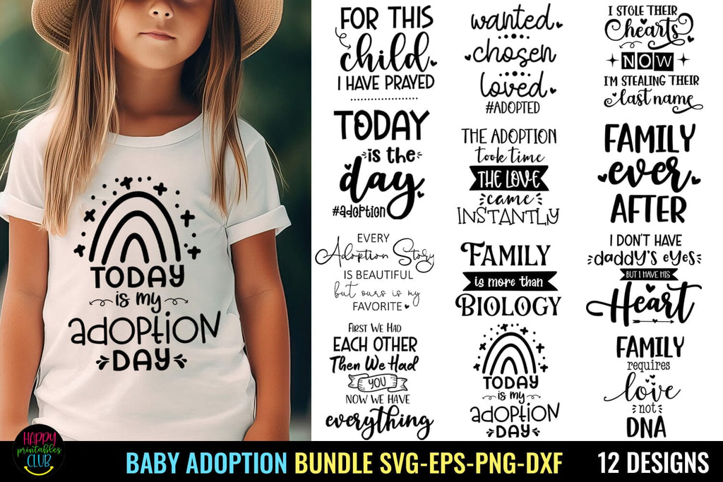 Baby Adoption SVG Bundle I Foster Child SVG I Adoption SVG Bundle - So ...