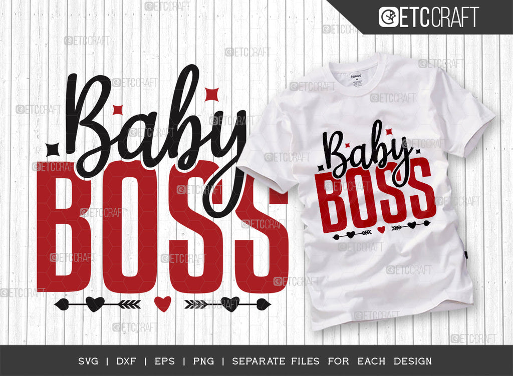 Baby Boss SVG Cut File, Baby Svg, Boss Svg, Little Boss Svg, Mini Boss ...