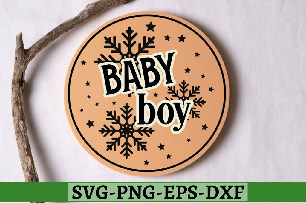 Baby boy SVG, Baby boy - So Fontsy
