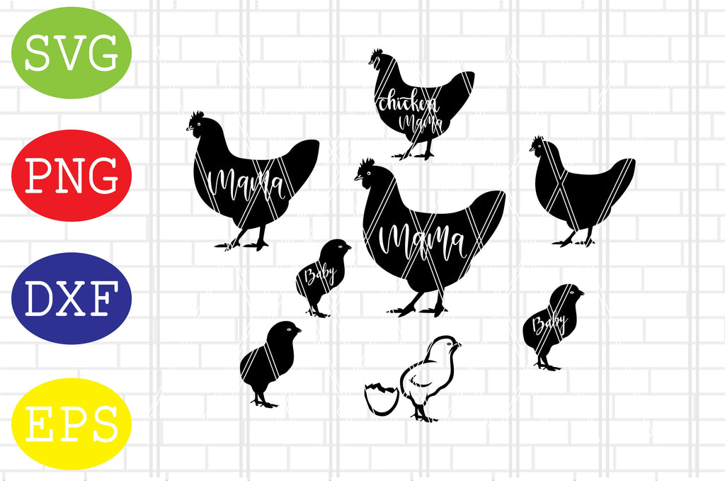 Baby Chick Svg, Farmhouse Svg, Chicken Svg - So Fontsy