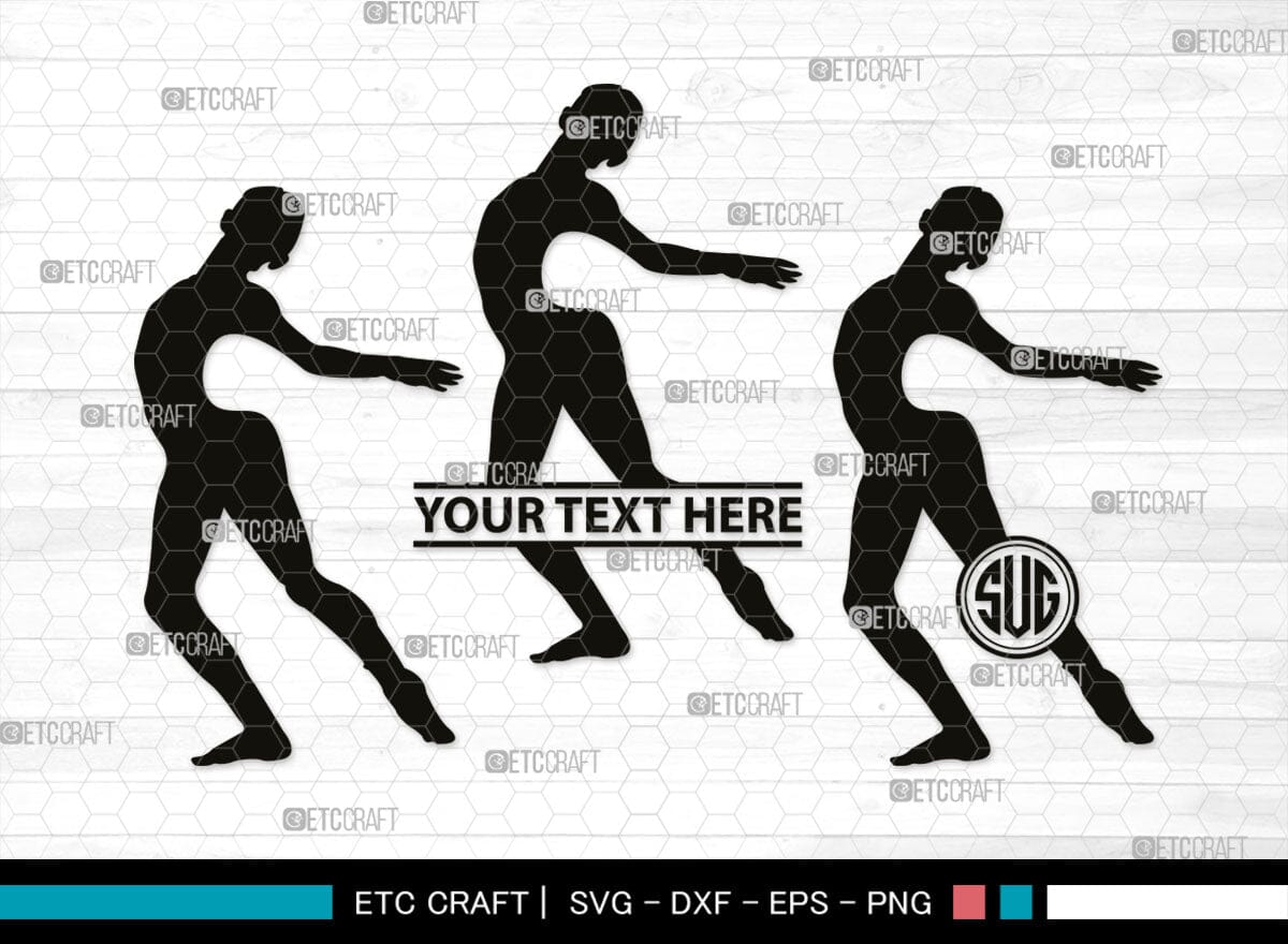 Baby Dance Monogram, Baby Dance Silhouette, Baby Dance SVG, Ballerina ...