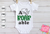 Baby Dinosaur Svg, A-Roar-Able Svg, Newborn Cut File - So Fontsy