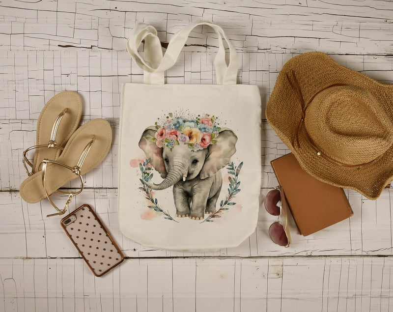 Baby Elephant Clipart Bundle, 6 Designs, Little Elephant PNG Files ...