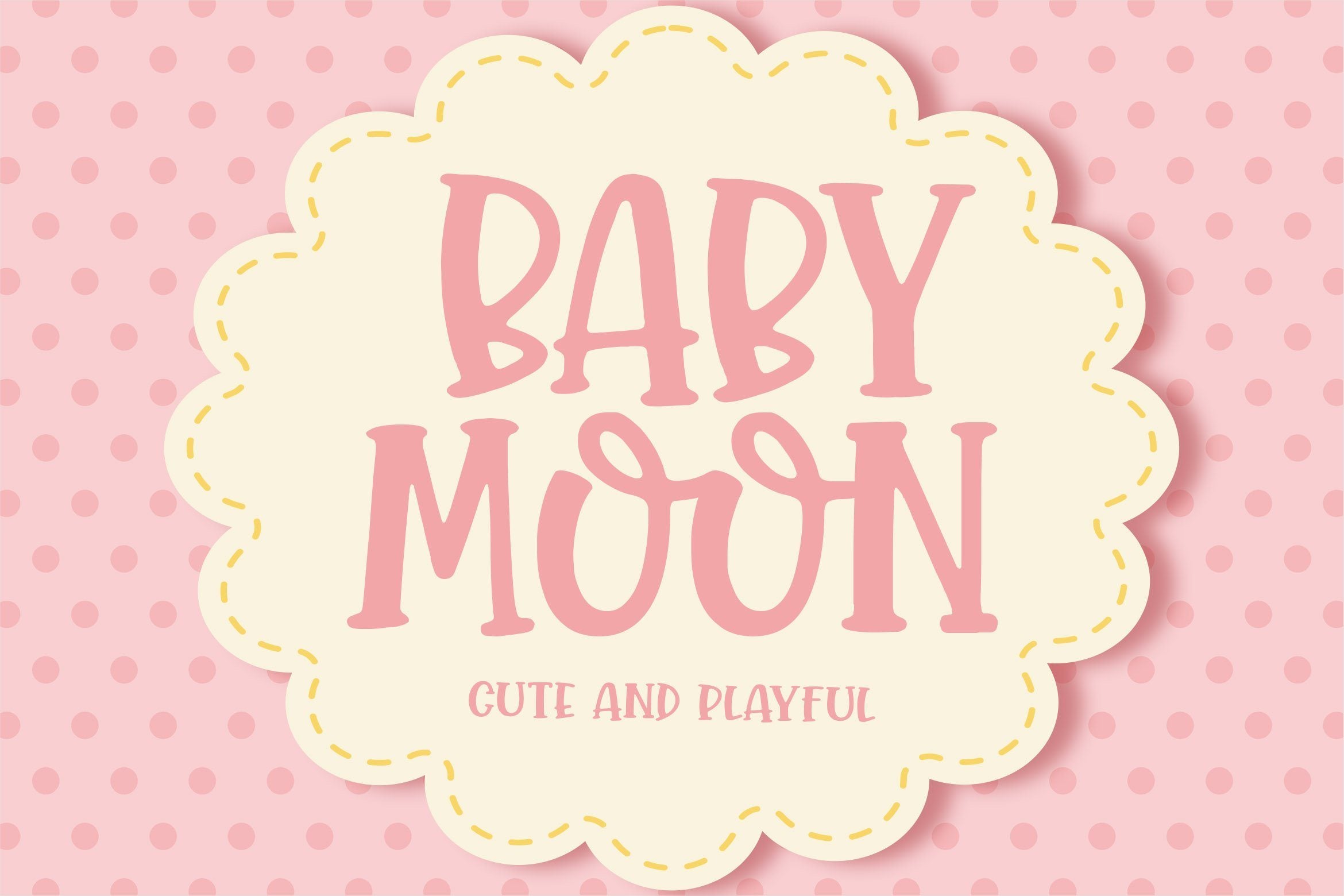 Baby Moon - So Fontsy