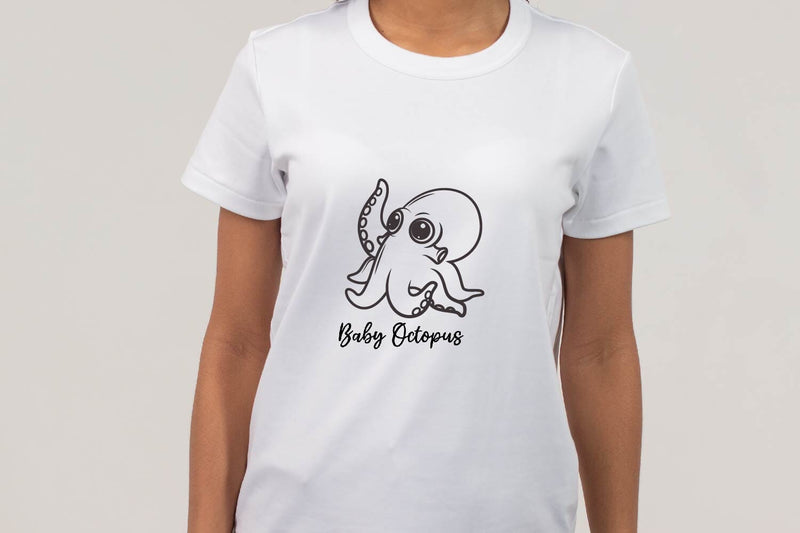Baby Octopus svg clipart - So Fontsy