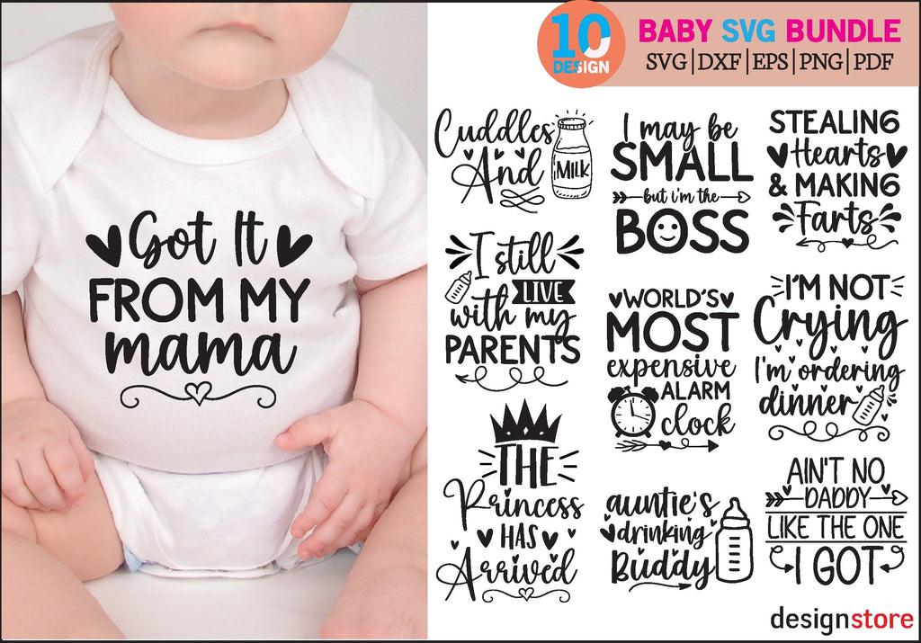 Baby svg, Baby SVG Bundle, Newborn SVG Bundle, Infant svg Bundle, Cute ...