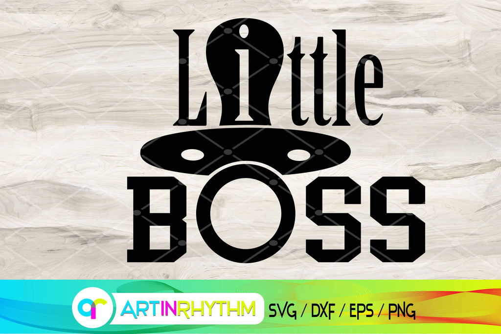 baby svg, little boss svg - So Fontsy