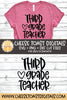 Back to School SVG | Third Grade Teacher - So Fontsy