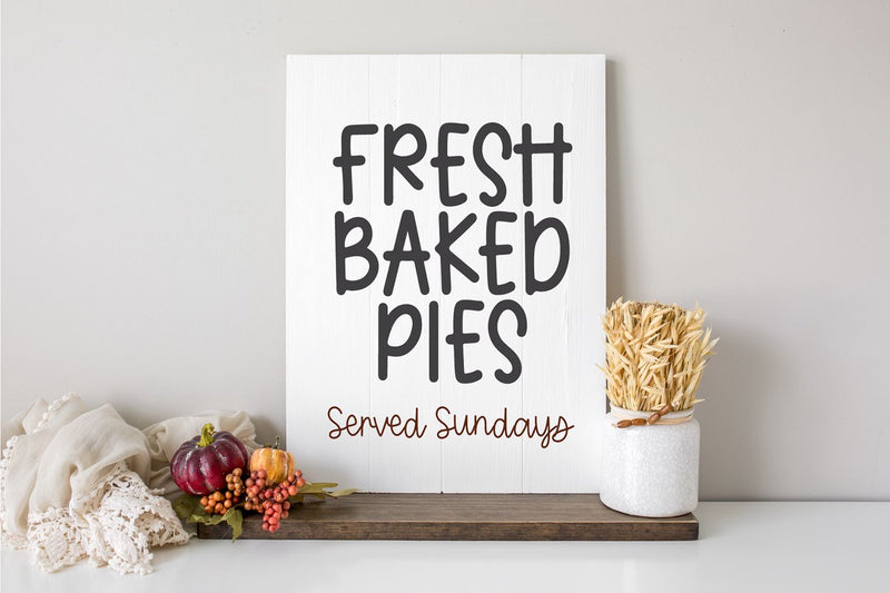 Backyard Haystacks Handwriting Font - So Fontsy