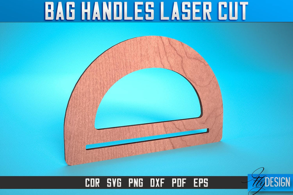 Bag Handles Laser Cut SVG | Accessories Laser Cut SVG Design | CNC ...