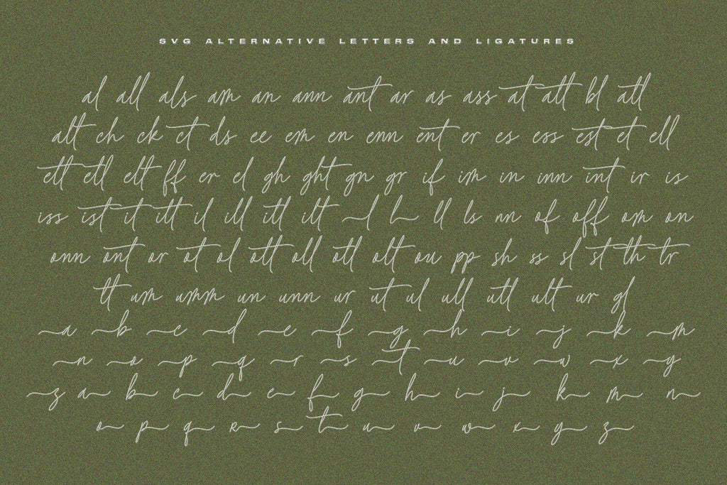 Baked Salmon - Monoline and Singleline font - So Fontsy