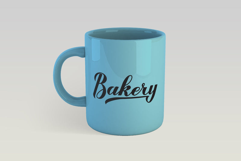 Bakery calligraphy hand lettering - So Fontsy