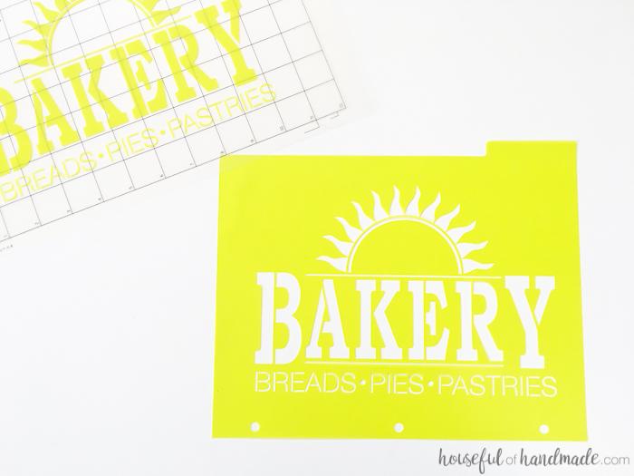 Bakery Stencil - So Fontsy