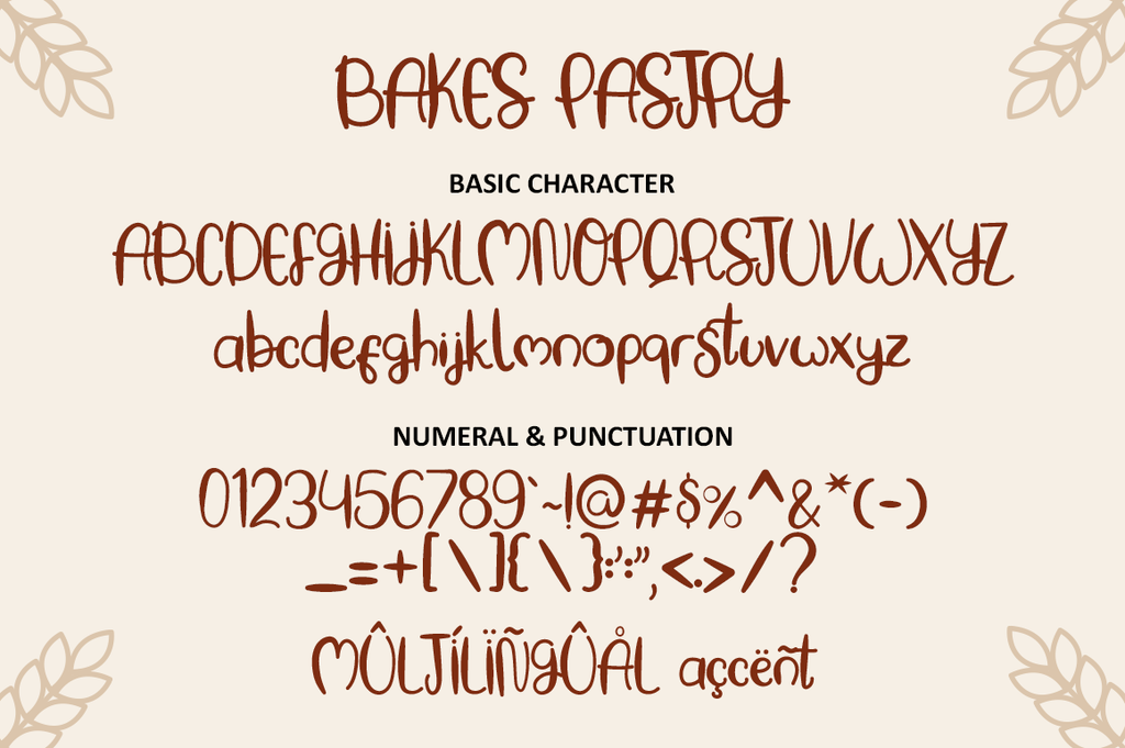 Baking Pastry - So Fontsy