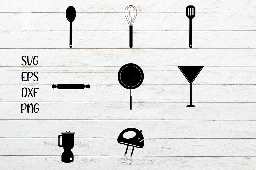 Baking Tools set svg, Baking tools svg bundle - So Fontsy