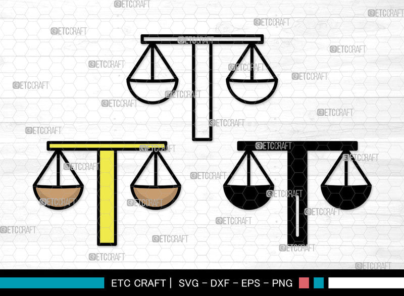Balance Scale Icons Color, Balance Scale Svg, Scales Svg, Balance ...