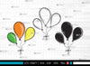 Balloon SVG | Air Balloon Svg | Balloon String Svg | Hot Air Balloon ...